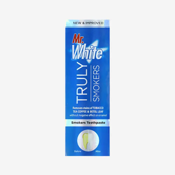 Mr. White Toothpaste (Smokers) – Anfords Mart